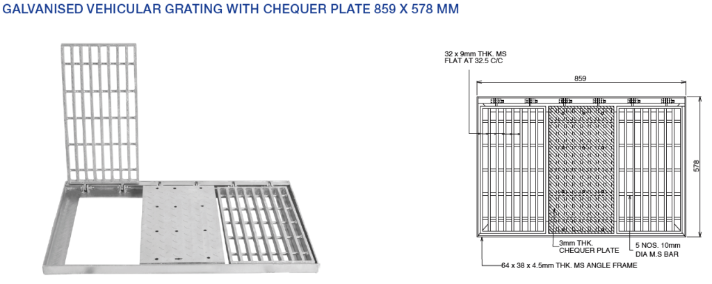 Mild Steel Grating - DESS