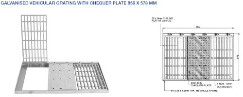 Mild Steel Grating - DESS