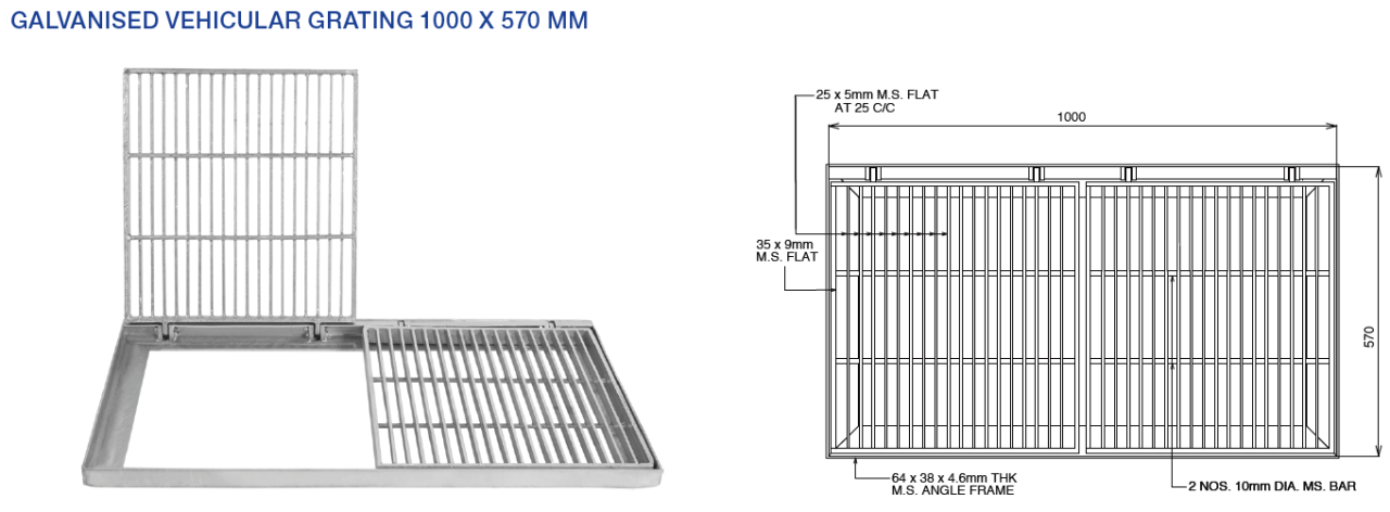 Stainless Steel Grating - DESS