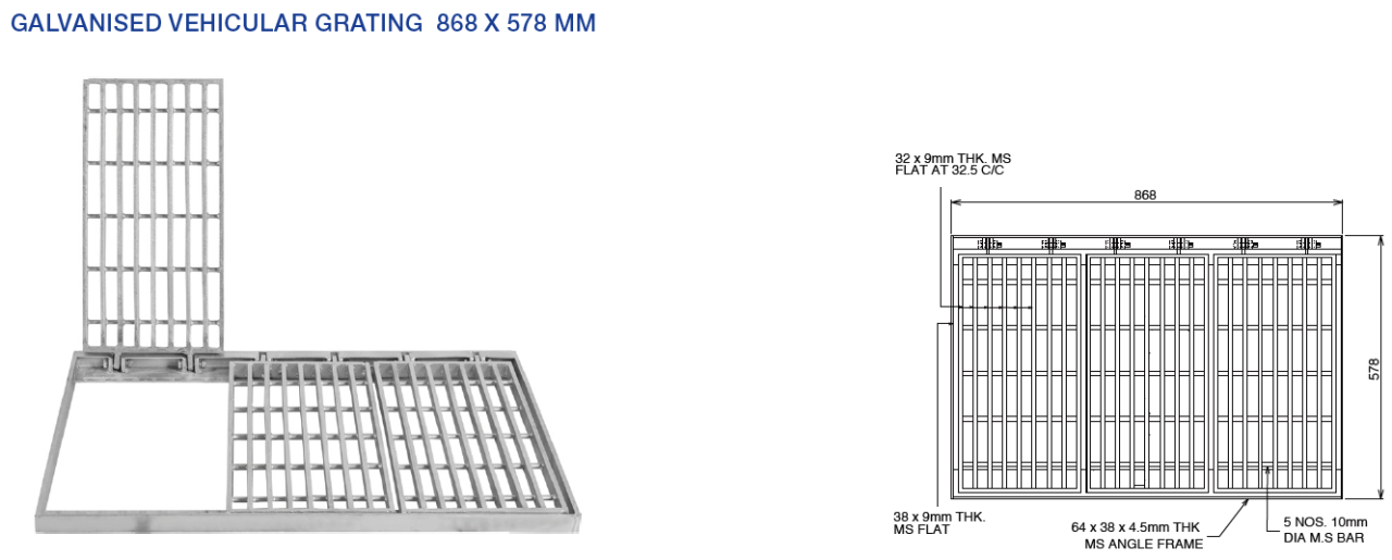 Mild Steel Grating - DESS
