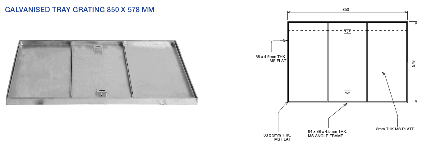 Mild Steel Grating - DESS