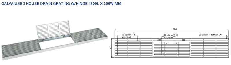 Mild Steel Grating - DESS