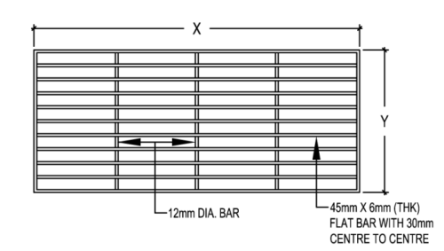 Mild Steel Grating - DESS